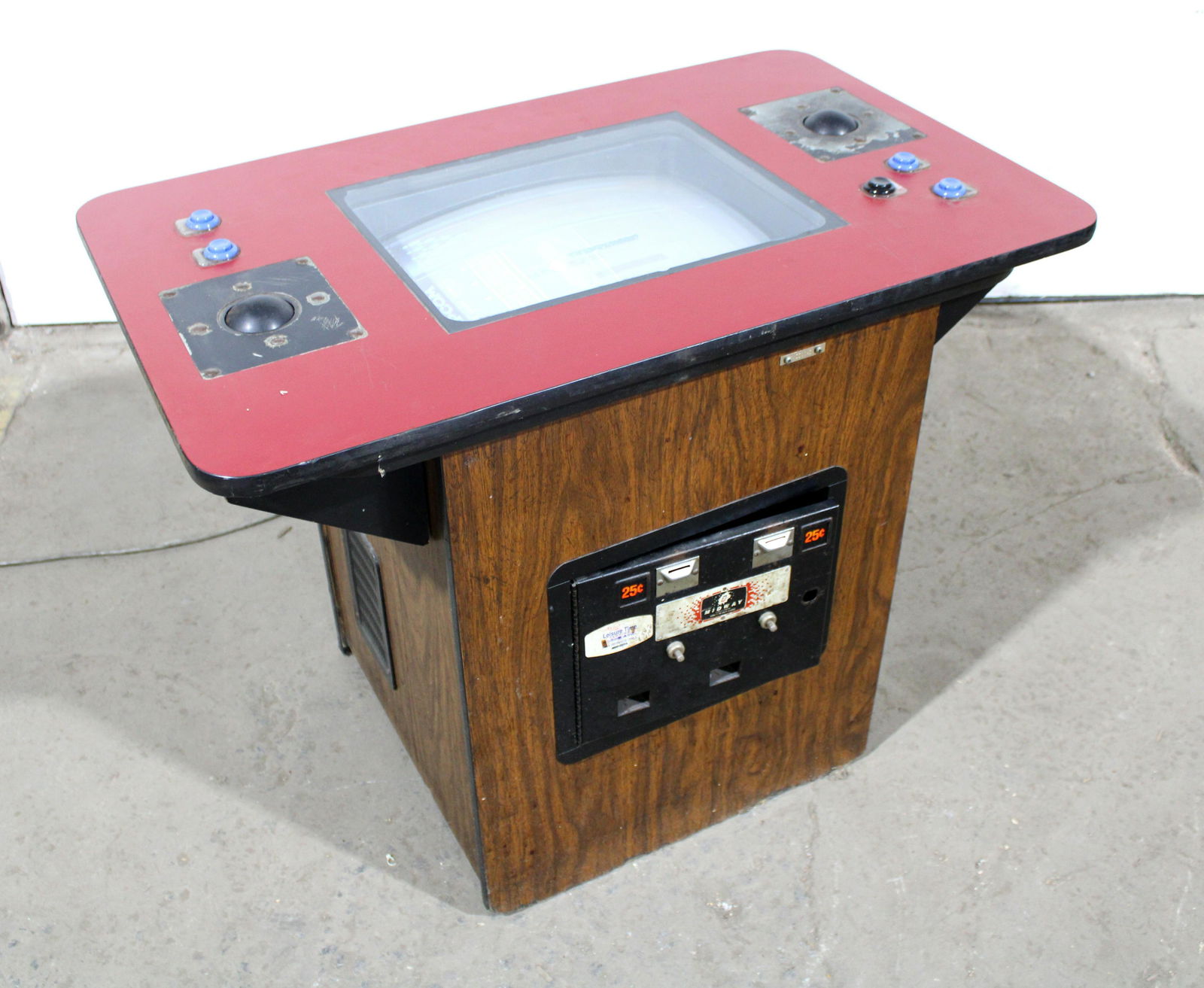 Capcom Bowling Cocktail Arcade Game