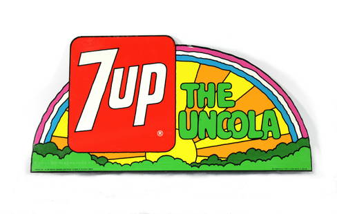 Peter Max 7 Up Sign