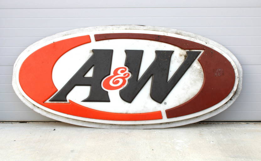 A&w Root Beer Sign