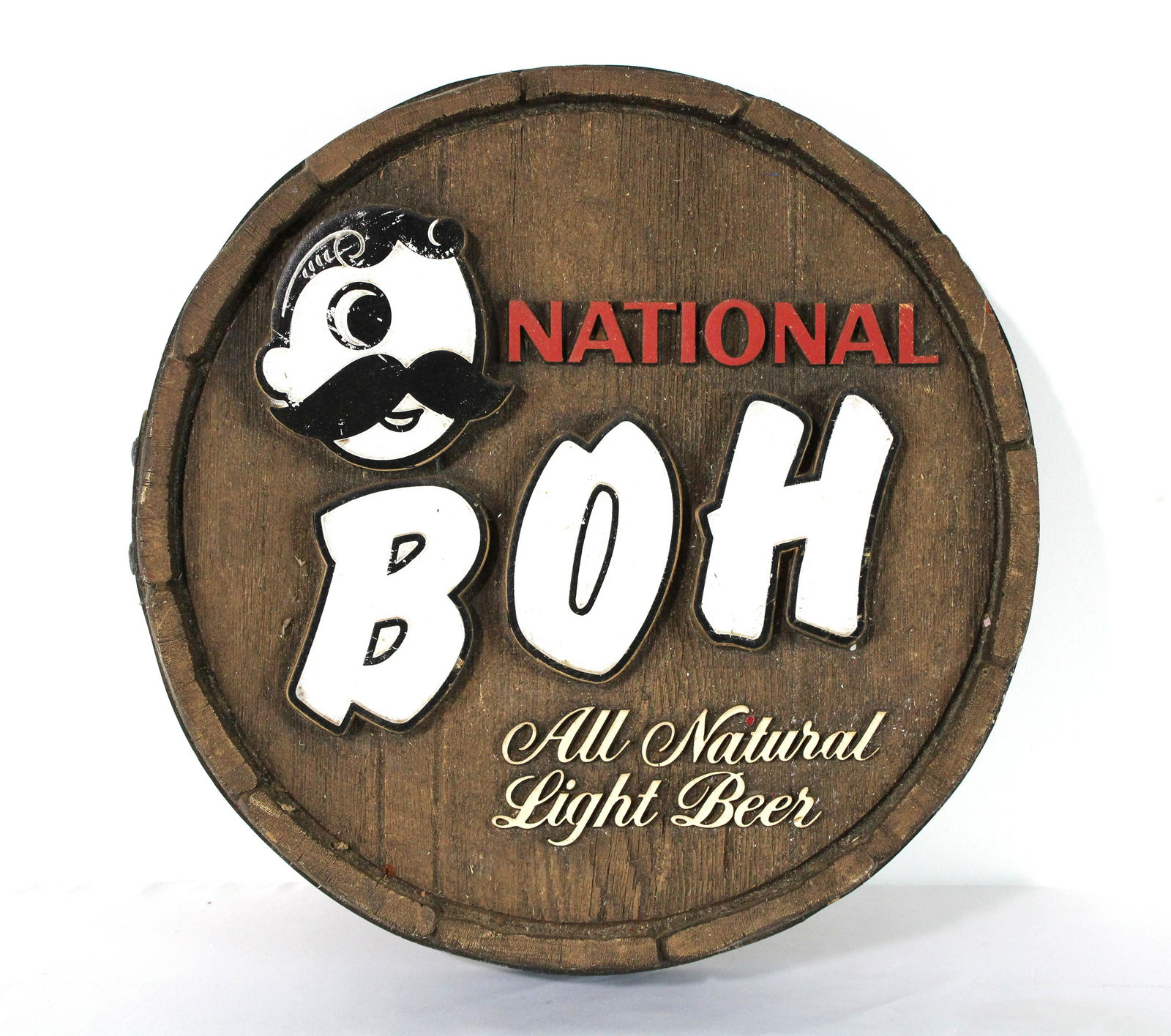 Natty Boh National Bohemian Baltimore Md Beer Sign Aug 05 2021 Jaybird Auctions In Md