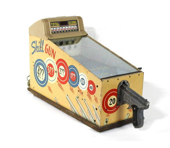 Abt Skill Gun Coin Operated Shooting Gallery