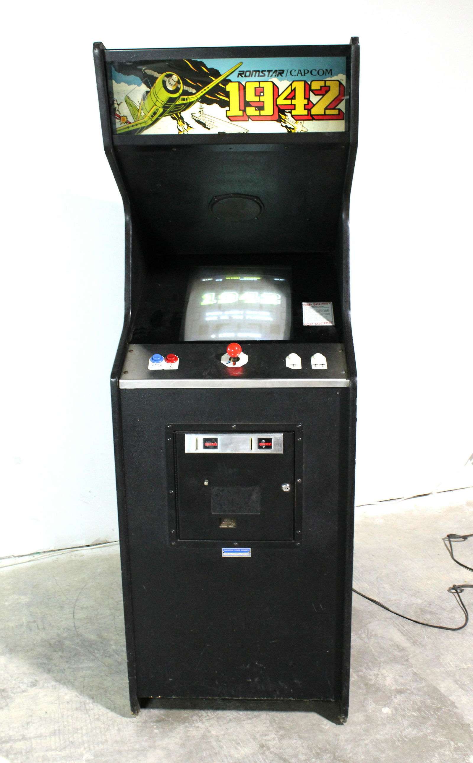 Capcom 1942 Arcade Game (#0184) on Sep 16, 2021 | Jaybird Auctions in MD