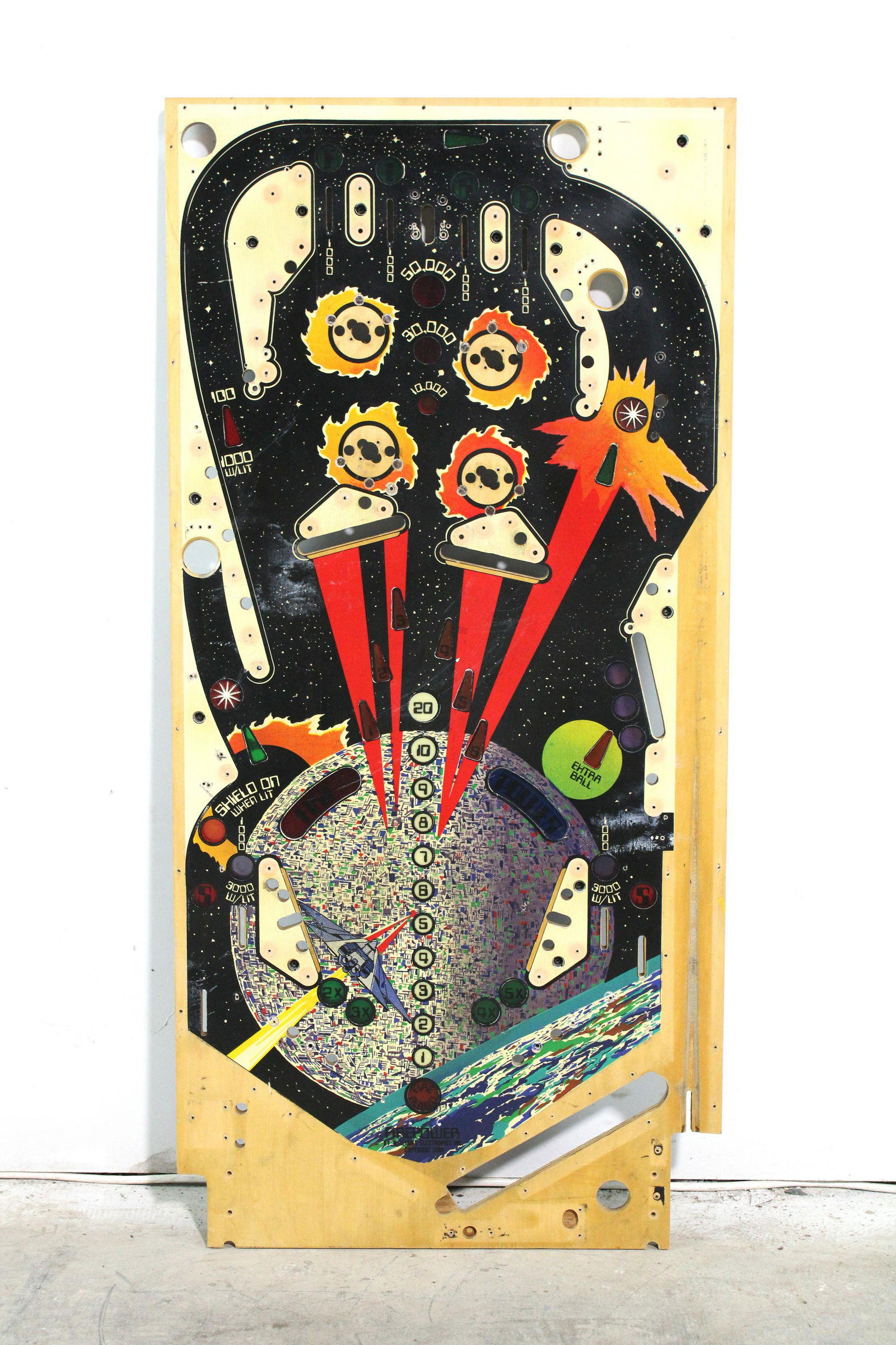 Williams Firepower Pinball Playfield
