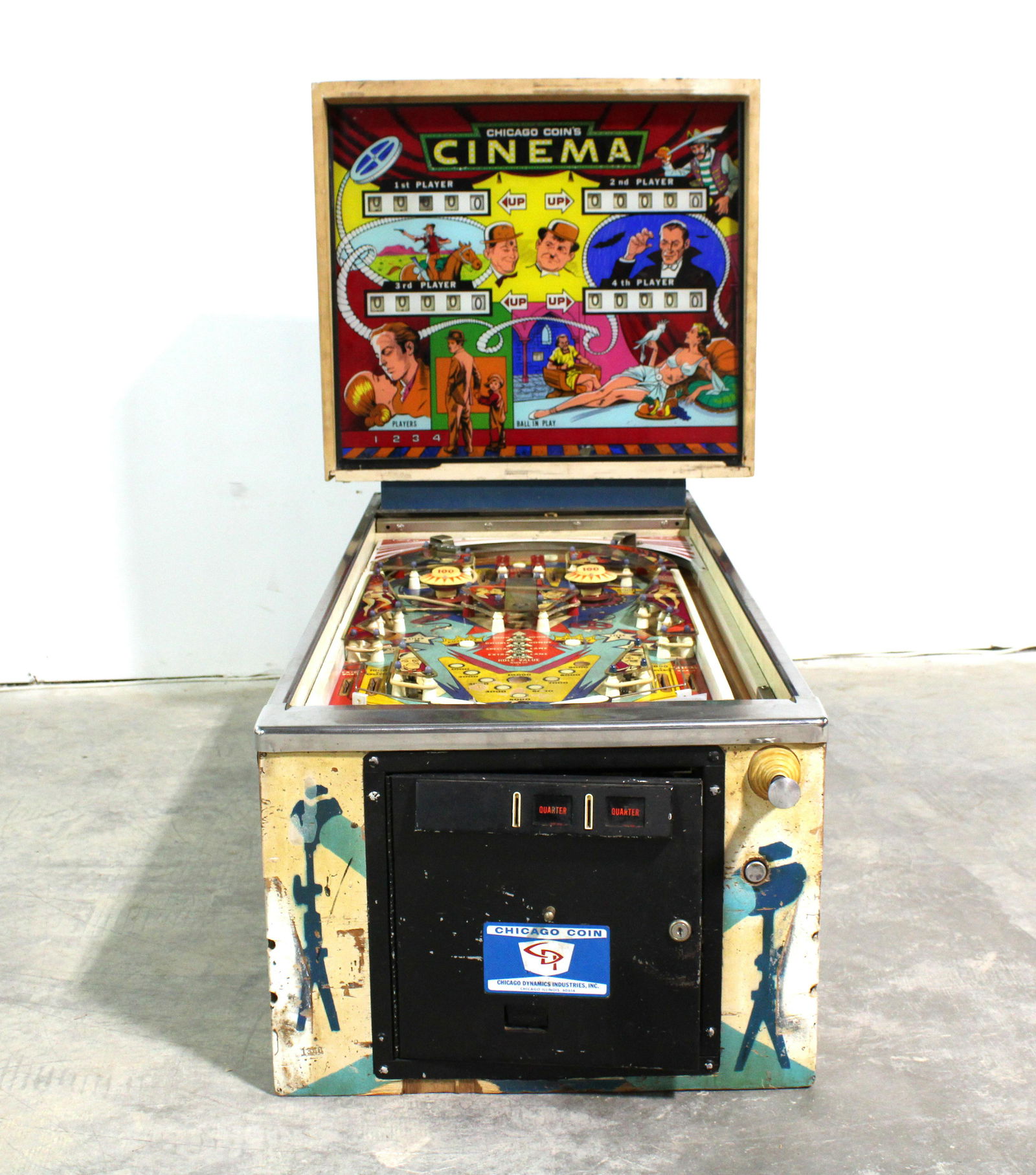 Chicago Coin Cinema Pinball Machine, Project - Sep 16, 2021 | Jaybird ...