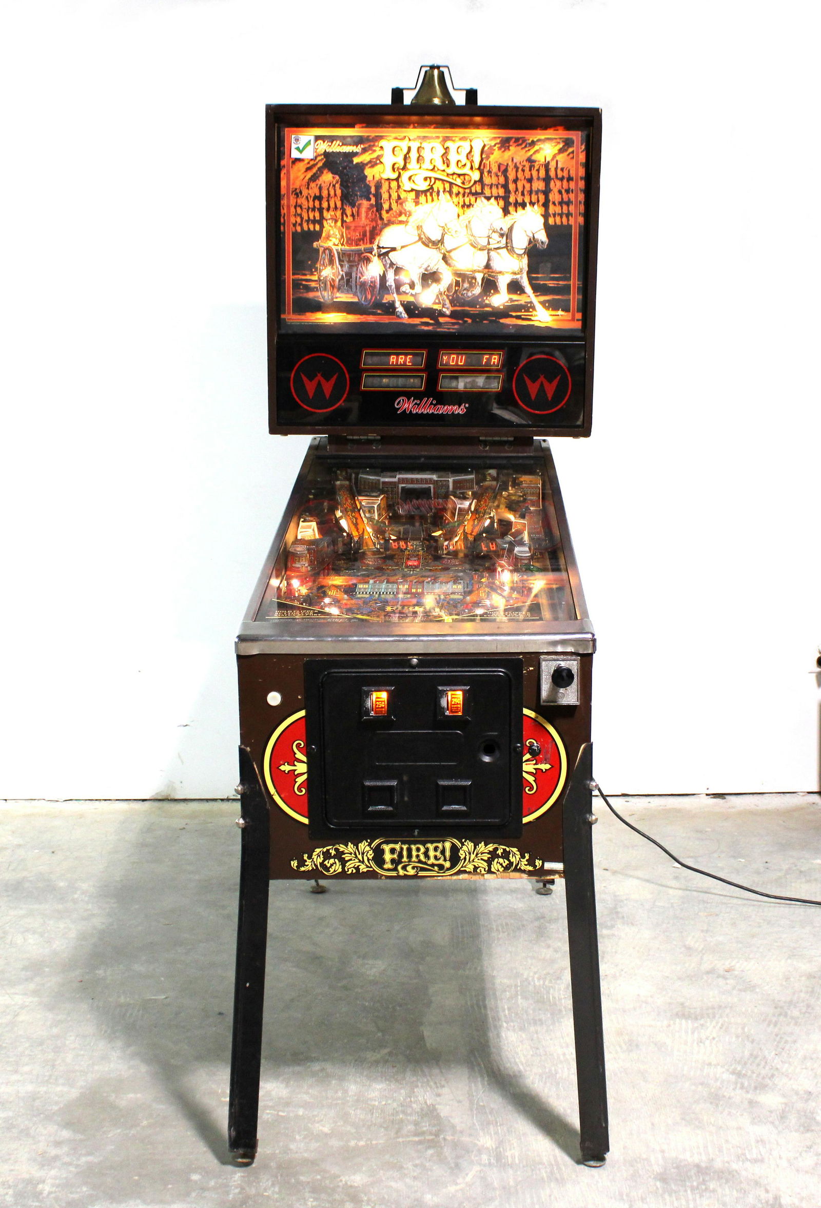 Williams Fire Pinball Machine