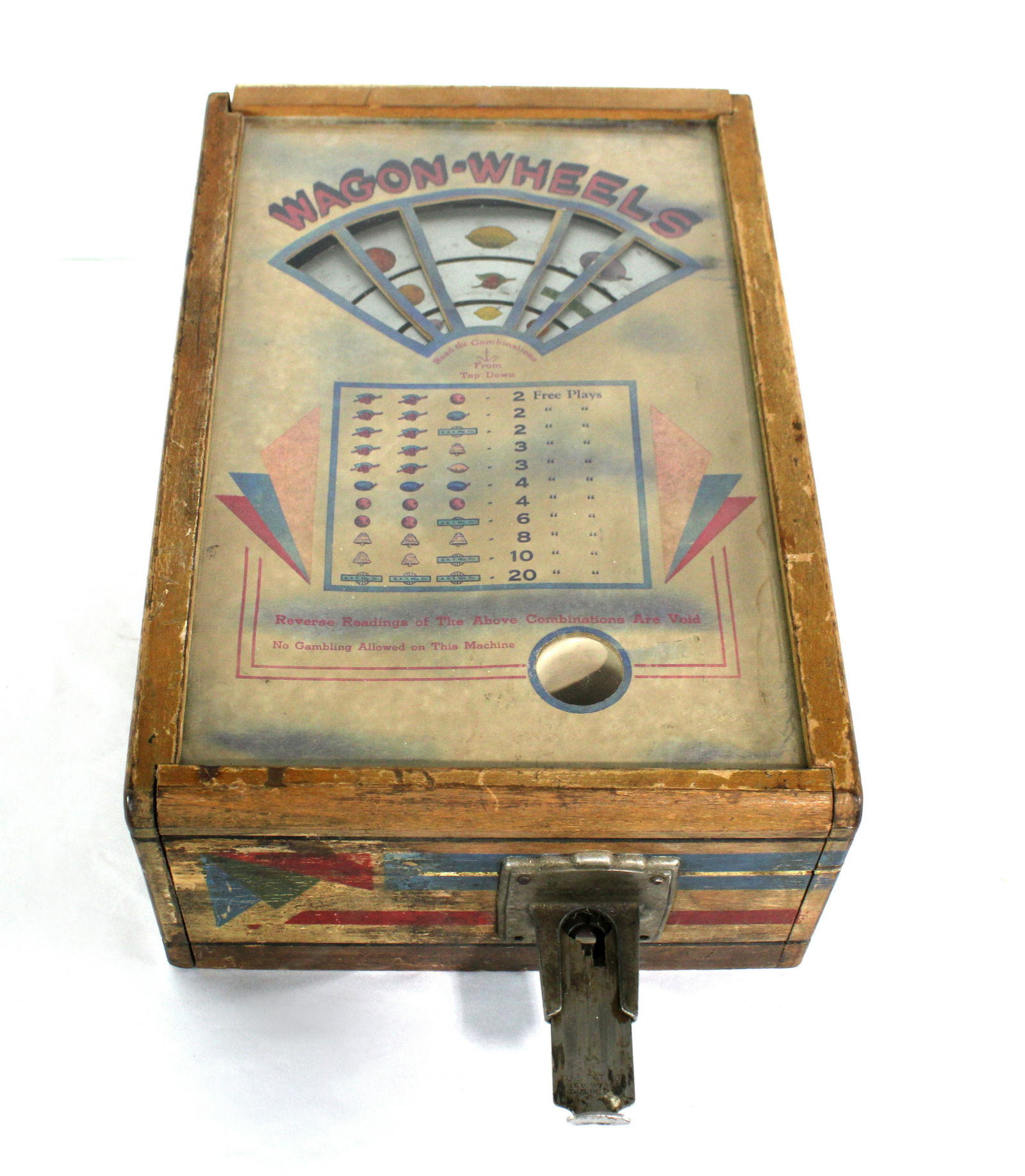 Abt Wagon Wheels Coin Op Trade Stimulator