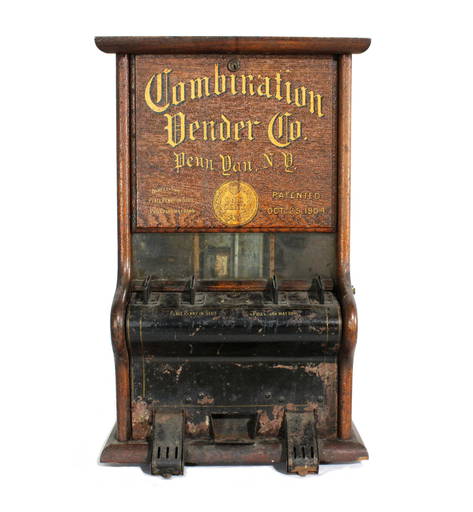 Early 1900s Combination Vendor Co. 1 Cent Candy Vendor (#0013) on Dec ...