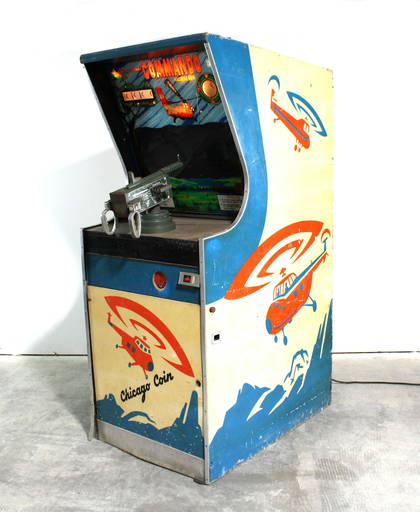 Chicago Coin Commando Machine Gun Shooting Gallery