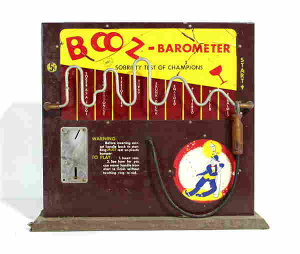 Coin Op Booz-Barometer (#0086) on Jan 20, 2022 | Jaybird Auctions in MD