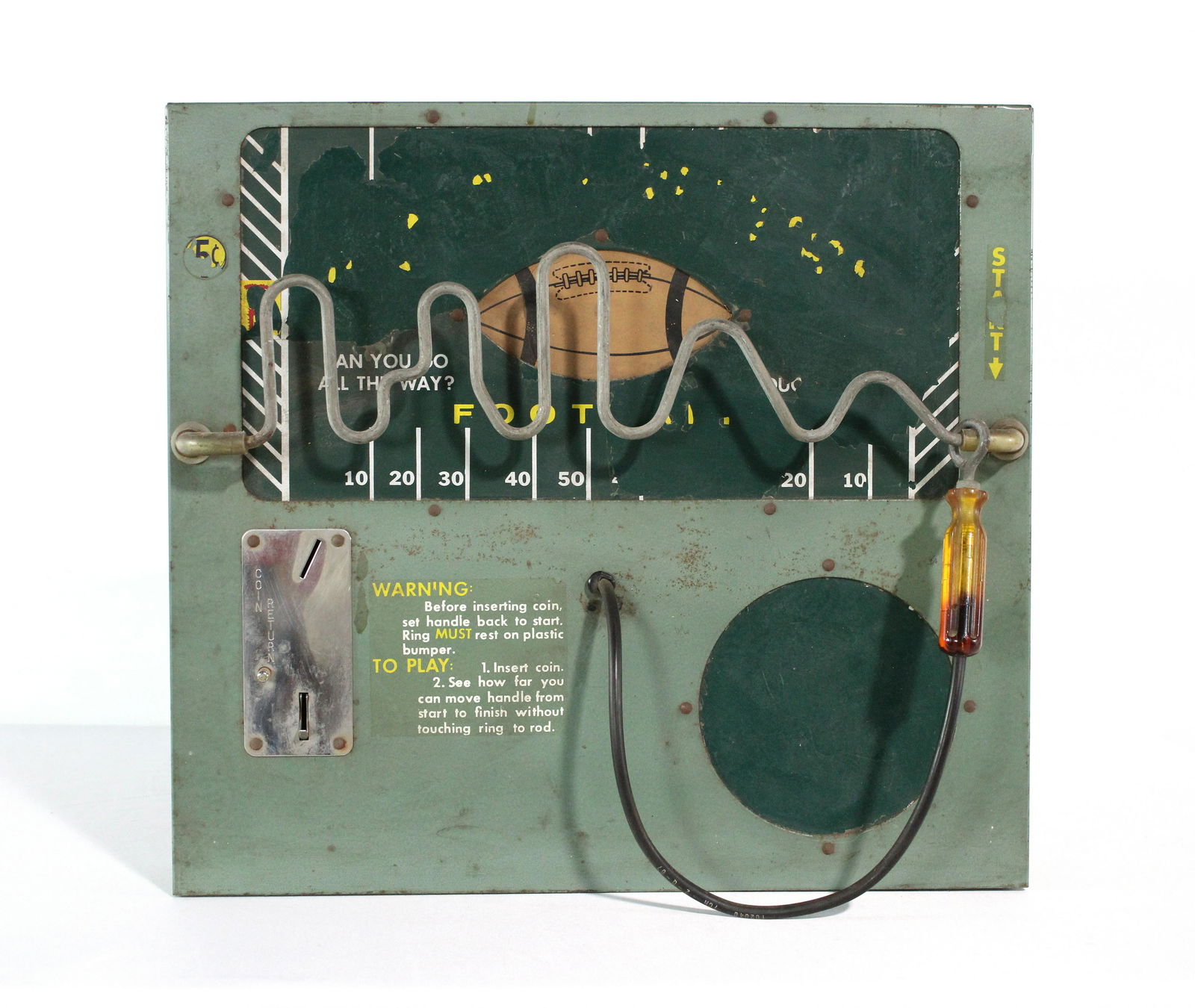 Football "punt Return" 5 Cent Booz Barometer