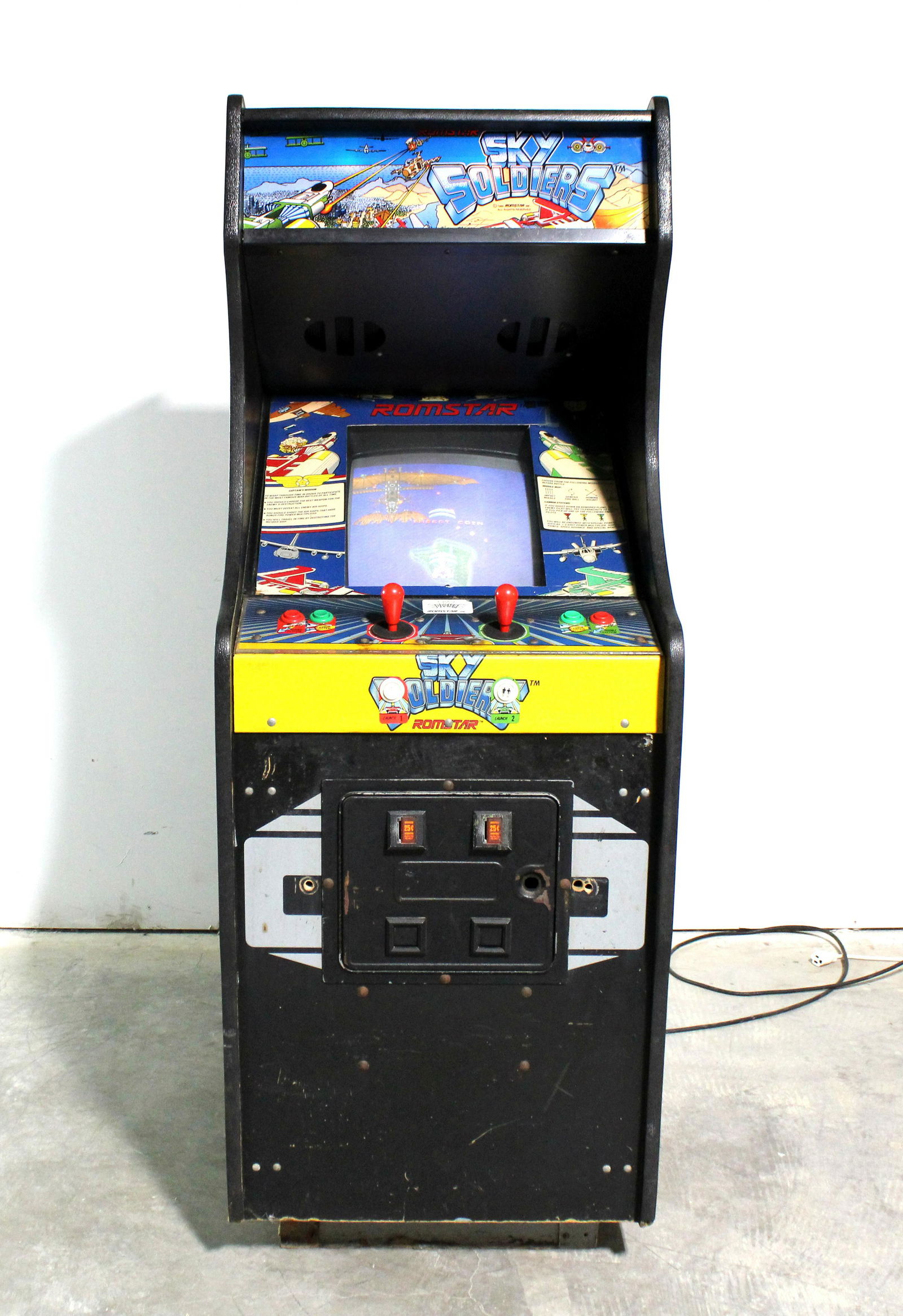 Romstar Sky Soldiers Arcade Game