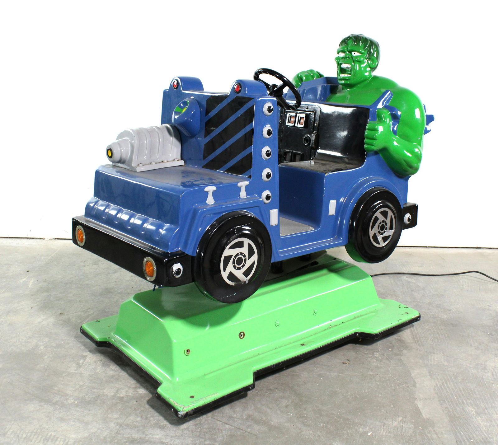 Hulk Coin Op Kiddie Ride (#0224) on Jan 20, 2022 | Jaybird Auctions in MD