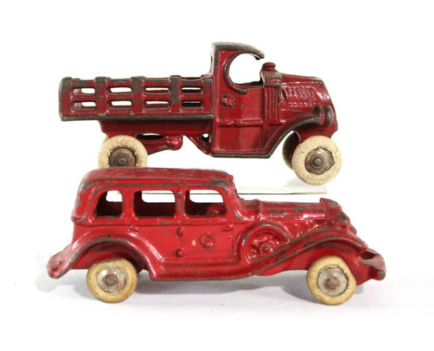 Cast Iron Trucks, Possibly Hubley