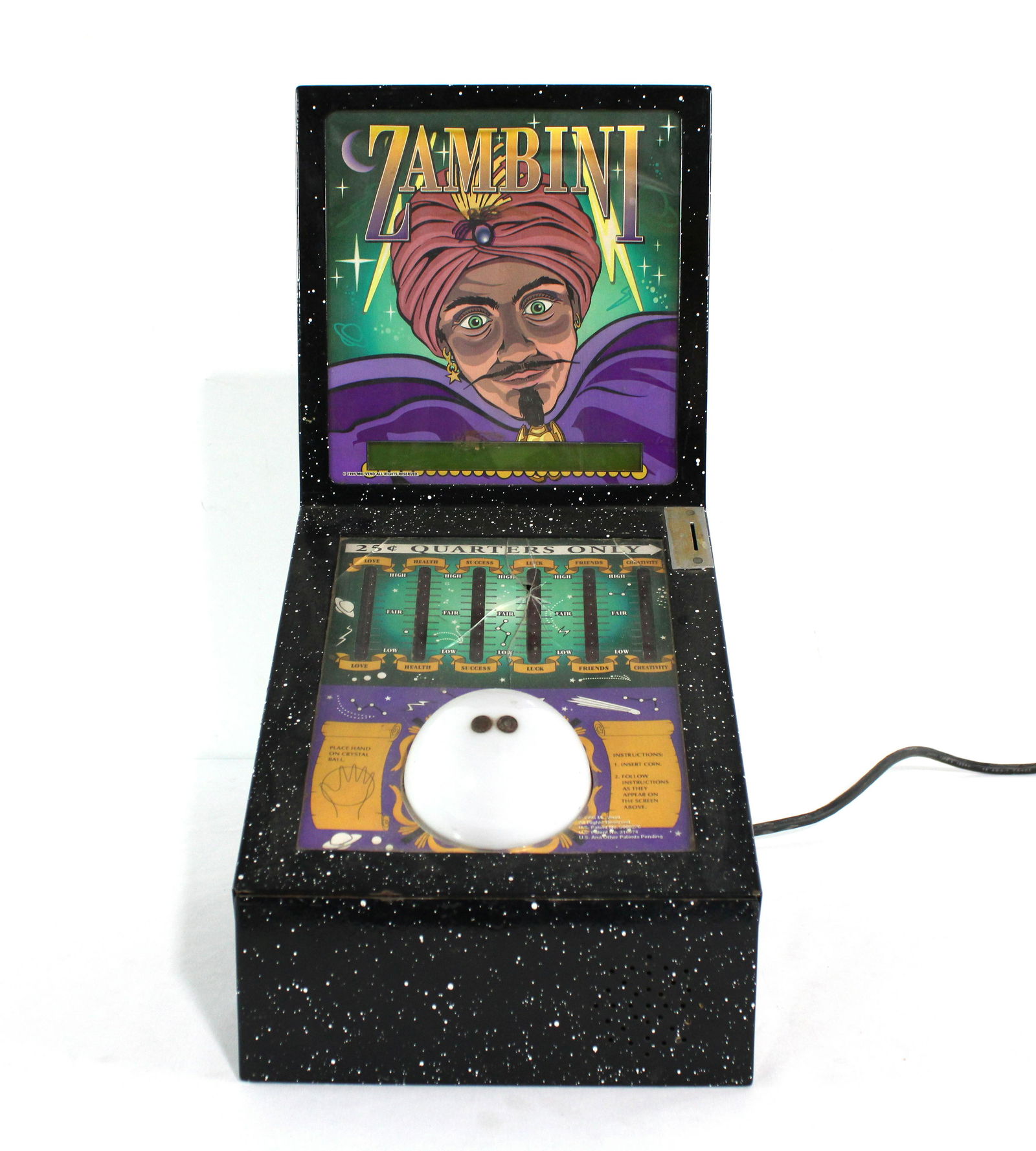 Zambini Coin Op Fortune Teller