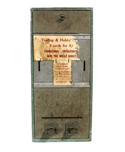 Charles MFG. Co. Wooden Coin Op Card Vendor (#0384) on Feb 24, 2022 ...