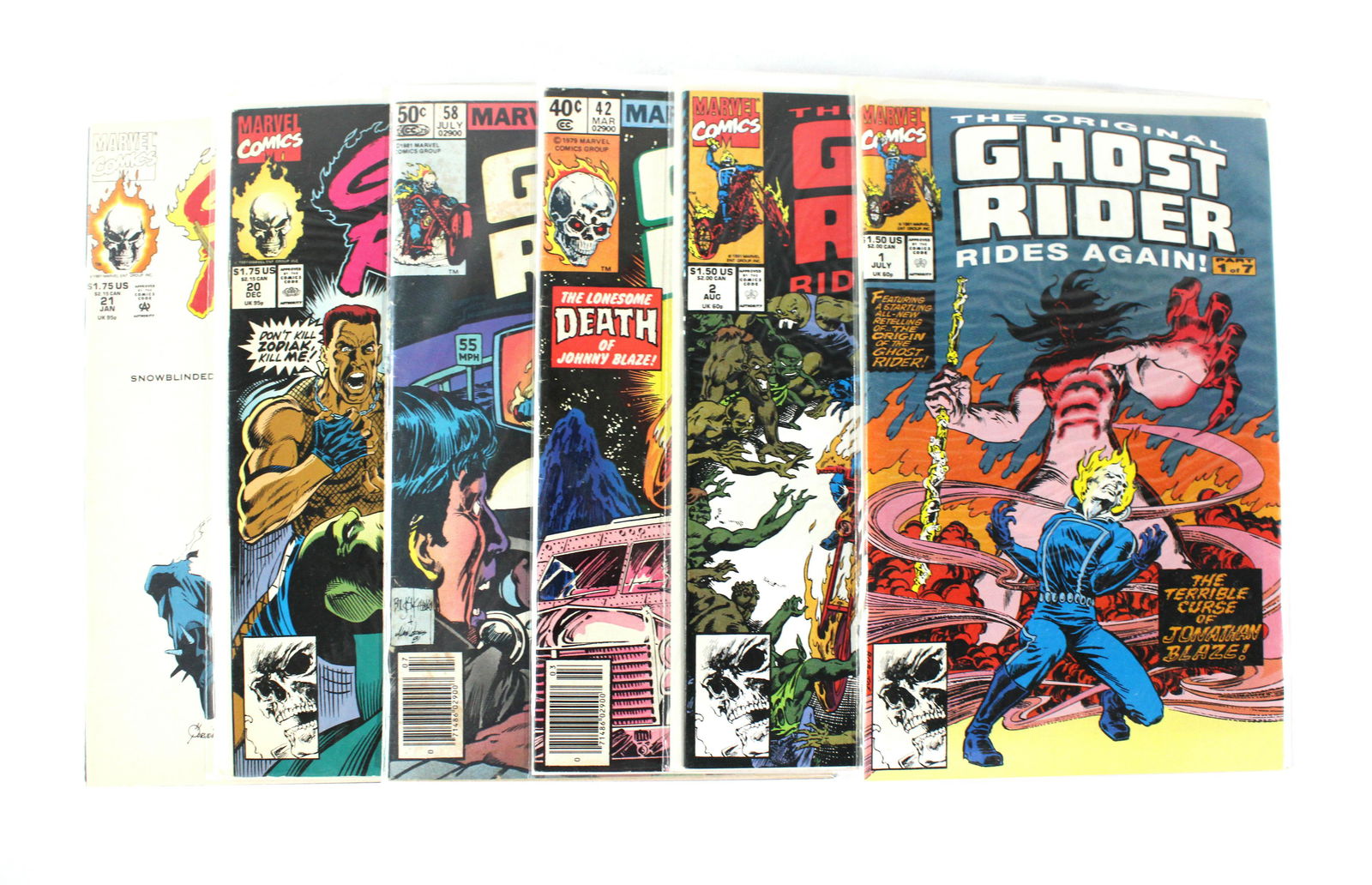 Marvel Comics Ghost Rider Comic Books