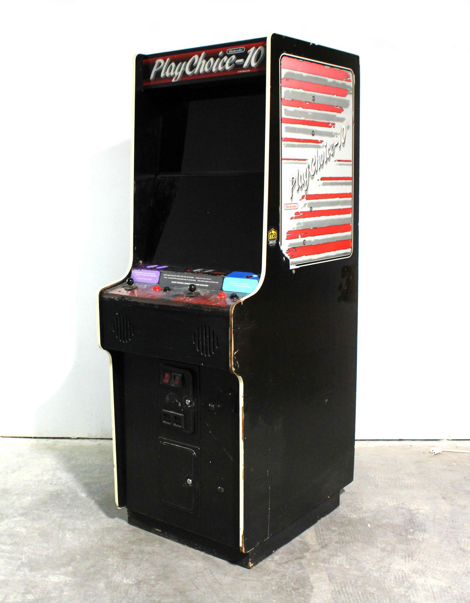 Nintendo Playchoice 10 Arcade Machine With 10 Cartridges