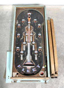 1934 Bally Fleet Pinball Machine