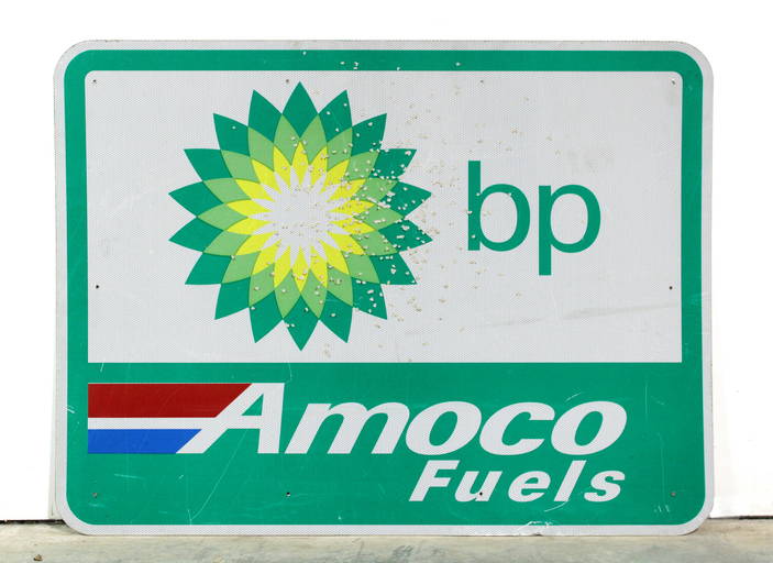 BP / Amoco Fuels Gas Station Highway Sign (#0308) on Mar 31, 2022 ...