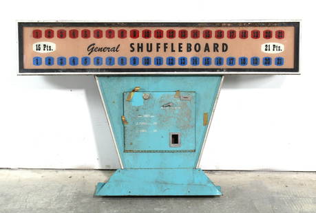 Shuffleboard Score Board