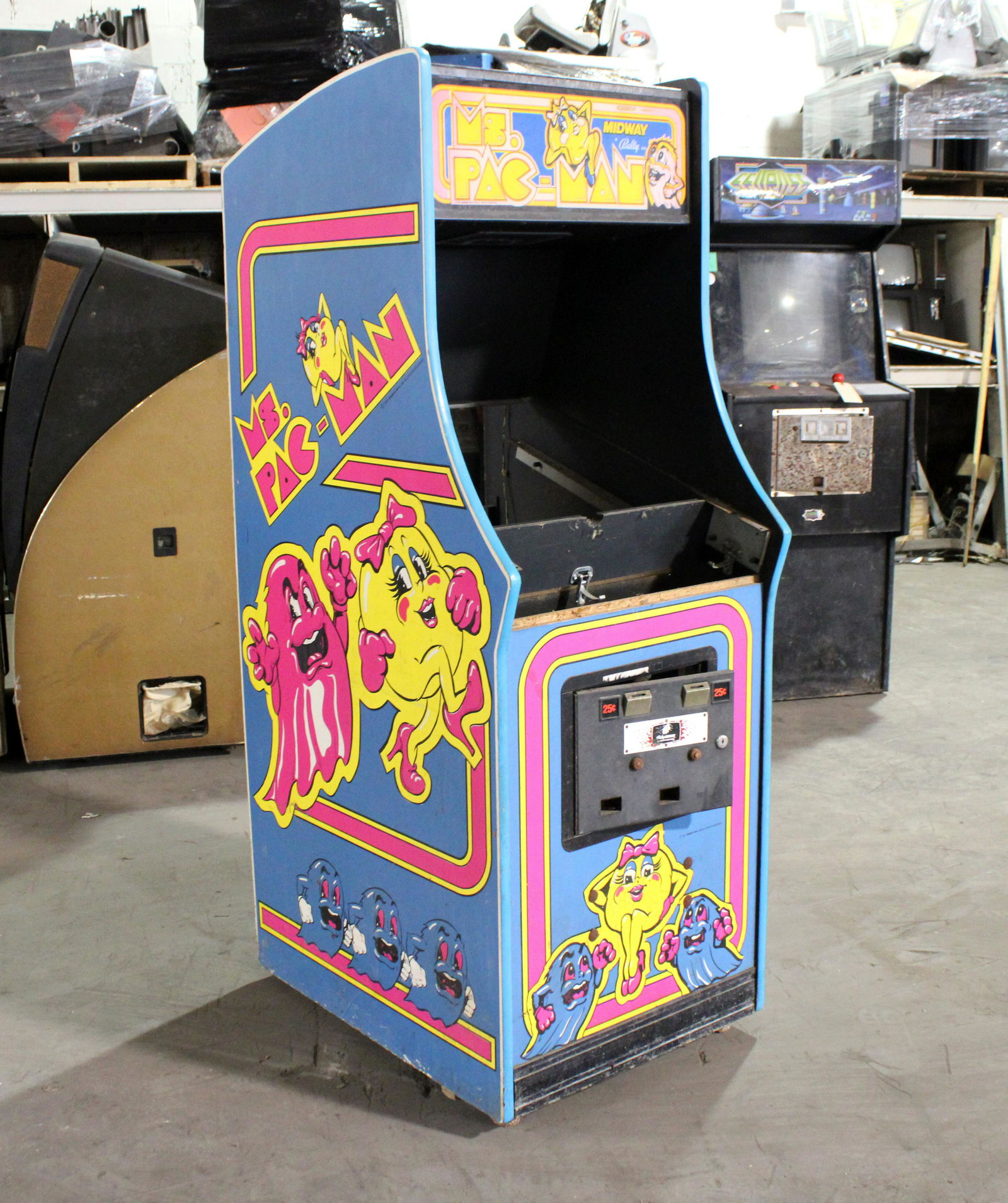 Bally Ms Pac Arcade Cabinet