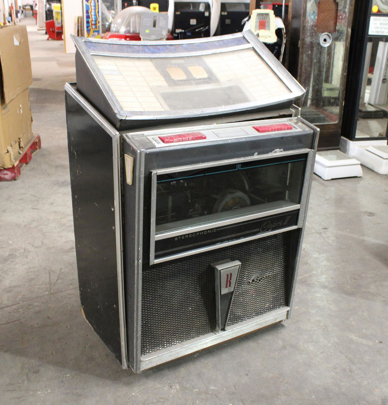 Rockola Capri Ii Coin Operated Jukebox