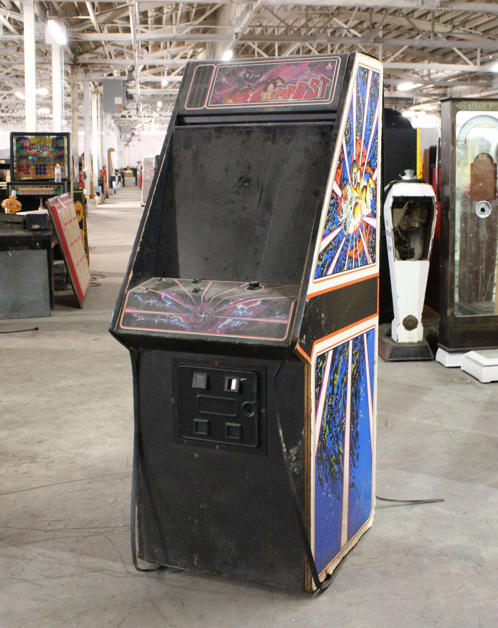 Atari Tempest Arcade Cabinet (#0093) on Apr 28, 2022 | Jaybird Auctions ...