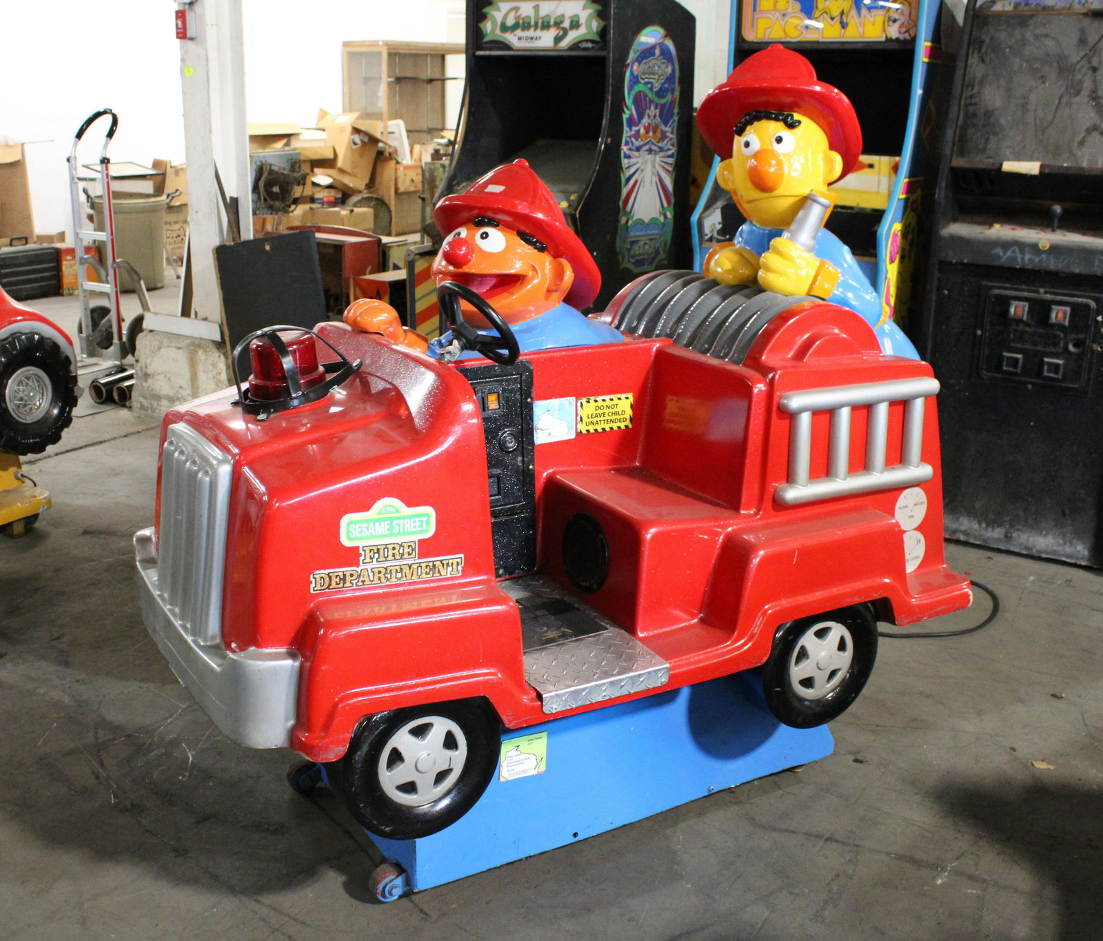 Bert & Ernie Sesame Street Licensed Coin Operated Kiddie Ride