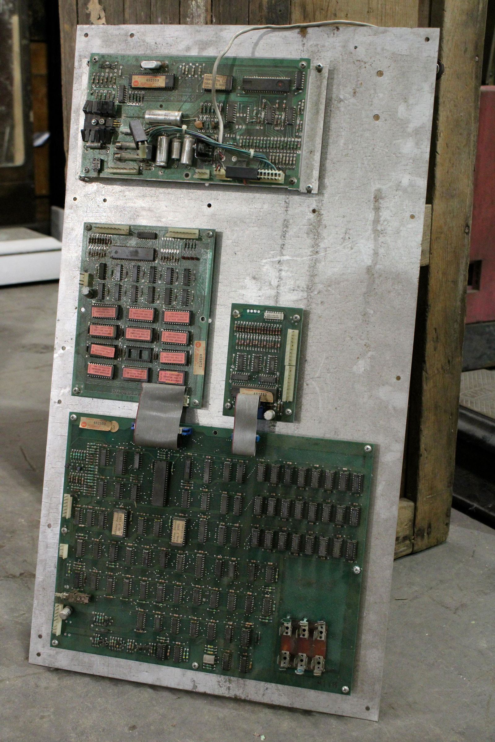 Williams Defender Arcade Game Board Set