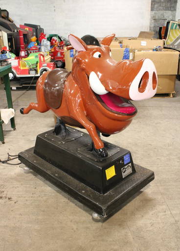 Disney Pumba Coin Operated Kiddie Ride