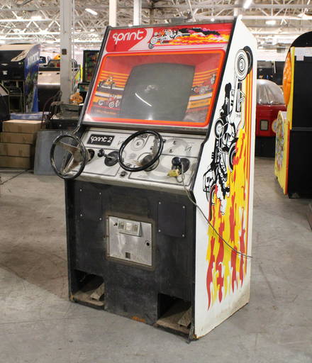 Atari Sprint 2 Arcade Machine