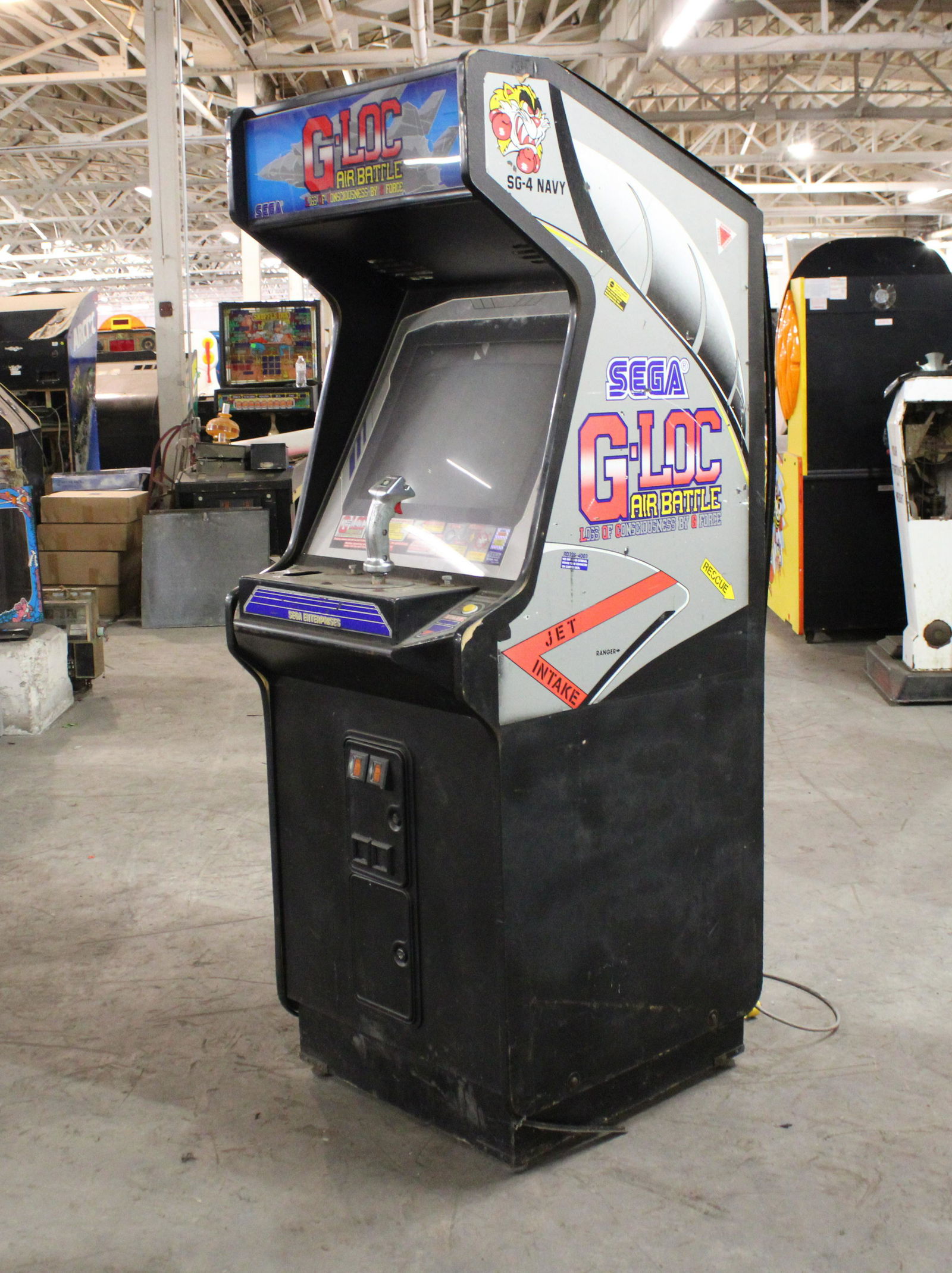 Sega G Loc Arcade Machine