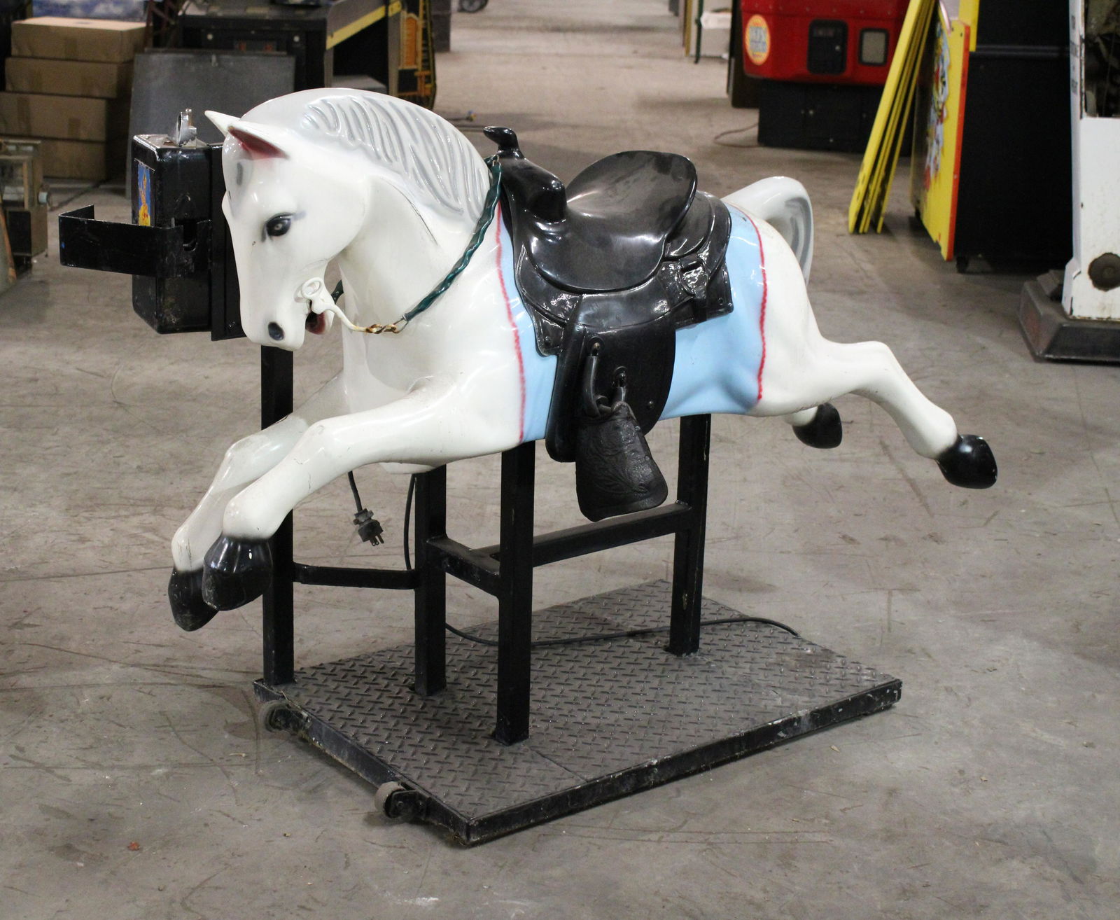 Horse Coin Operated Kiddie Ride