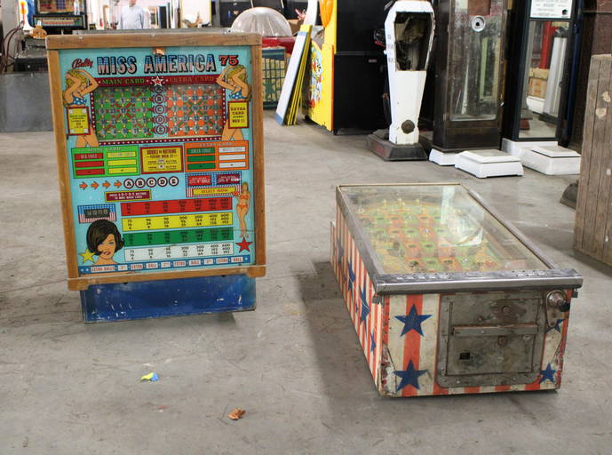 Bally Miss America Bingo Pinball Machine