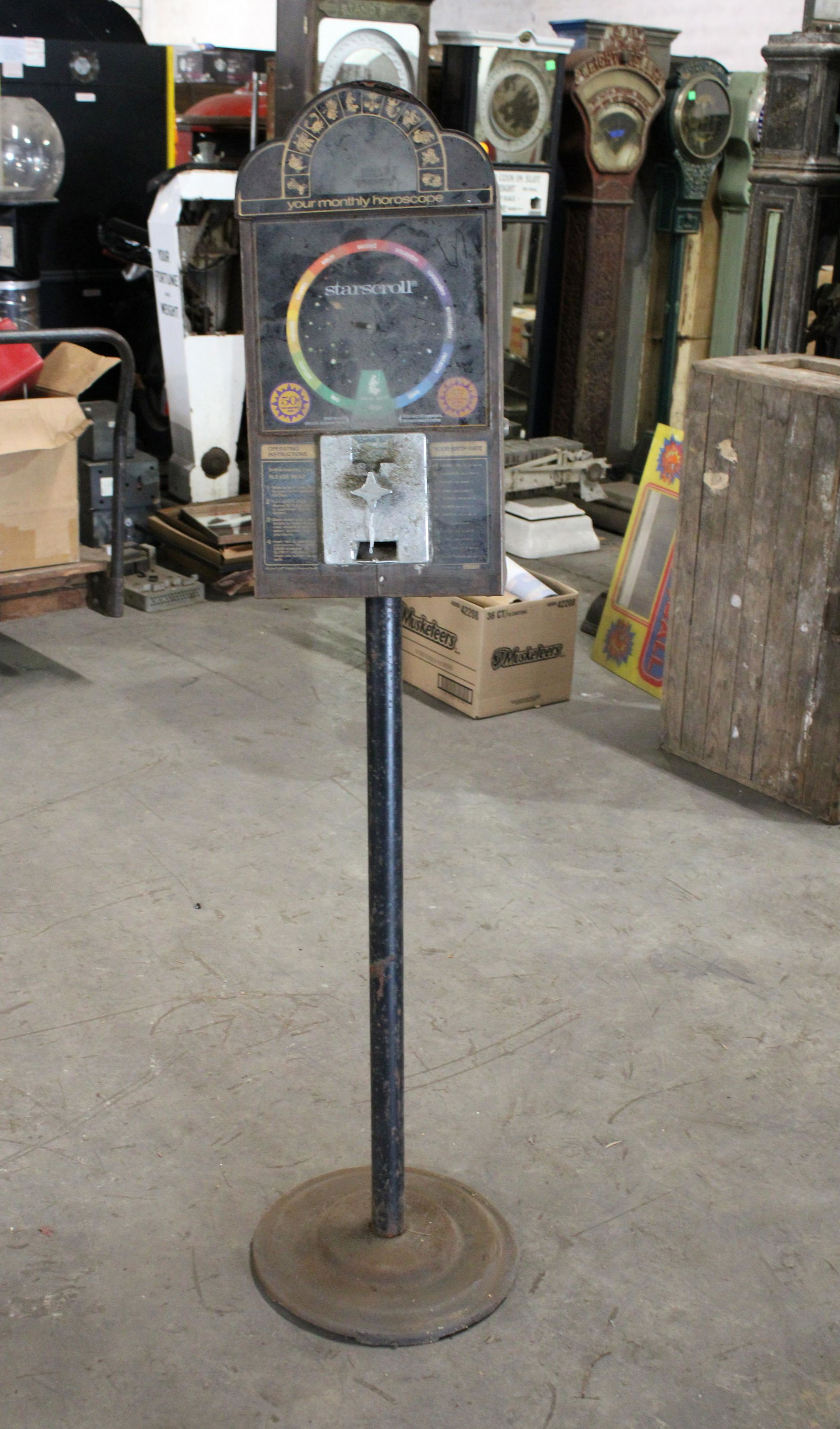 Starscroll Coin Operated Horoscope Machine