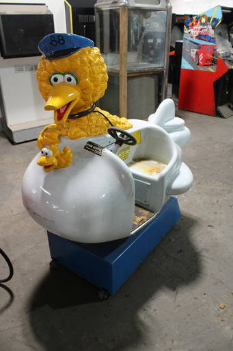 Sesame Street Big Bird Licensed Coin Op Kiddie Ride