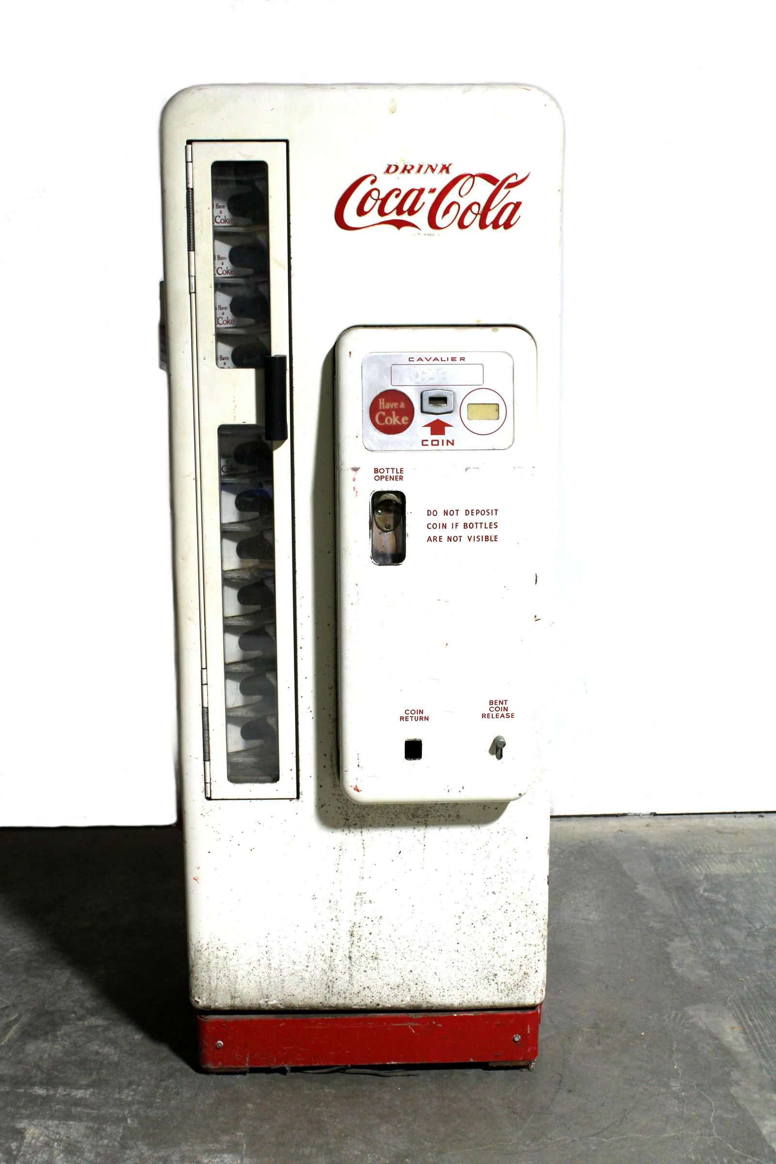 Coca Cola Cavalier 96 Vending Machine (#0064) on May 26, 2022 | Jaybird ...