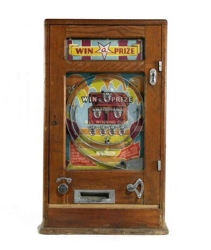 Win A Prize English Penny Arcade - May 26, 2022 | Jaybird Auctions in MD