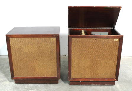 Mid Century One Speaker Console Unit