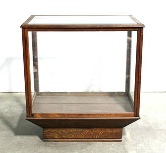Antique Glass Display Case