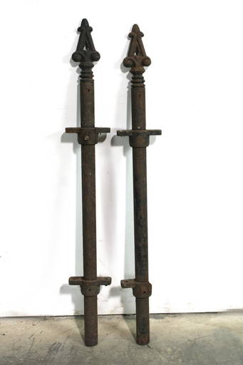 Antique Cast Iron Fence Posts