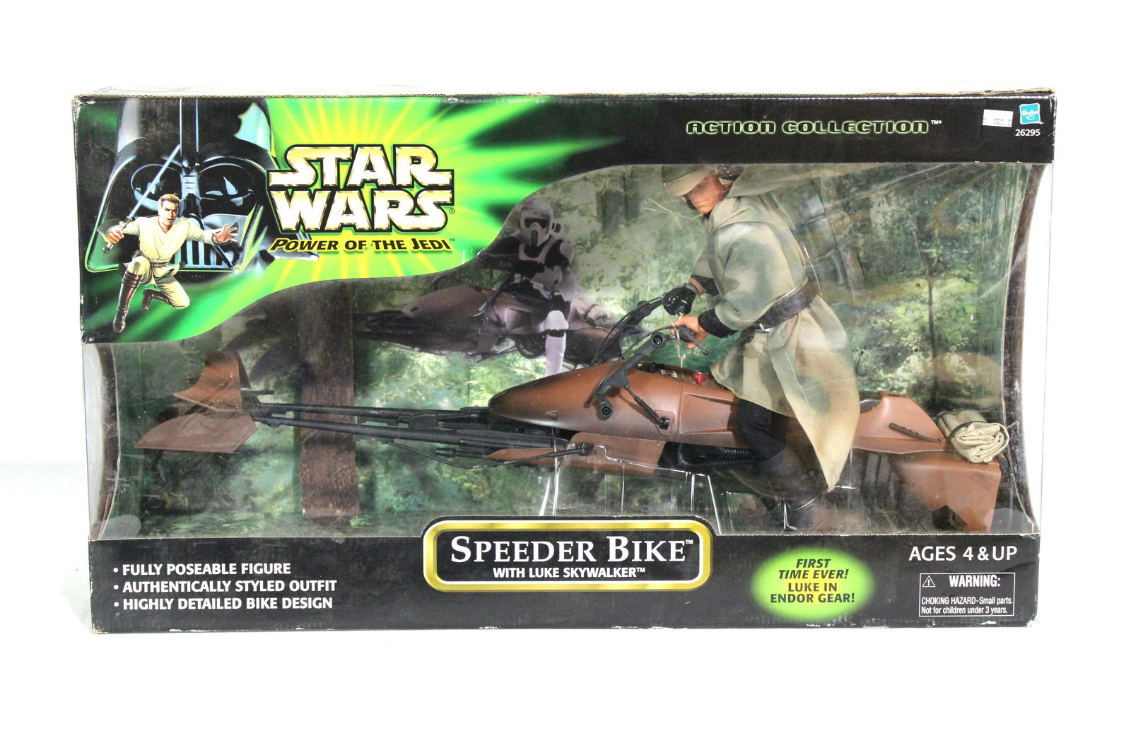 NIB Power of the Jedi Speeder Bike with Luke Skywalker (#0455) on May 26, 2022 | Jaybird ...