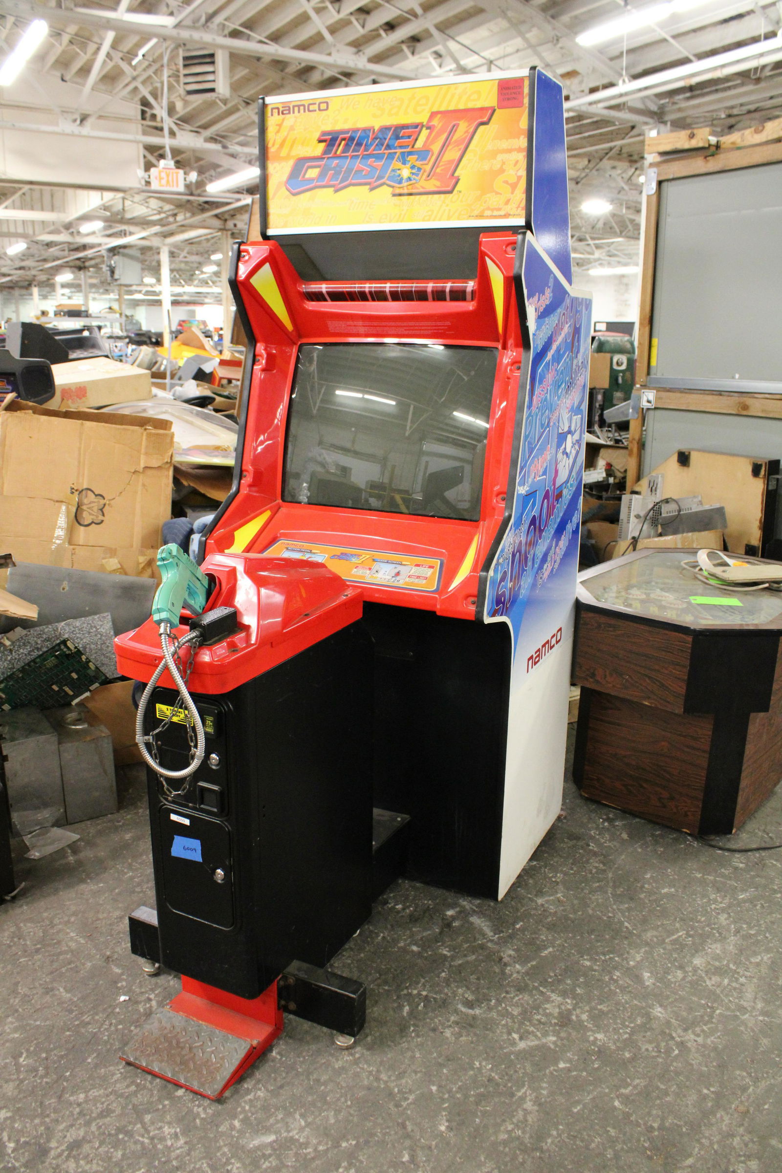 Time Crisis II Arcade Machine (#0020) on Jun 09, 2022 | Jaybird ...