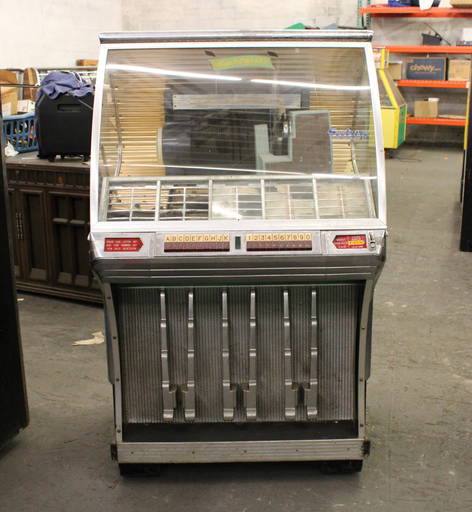 Seeburg Model R Coin Op Jukebox, 1954