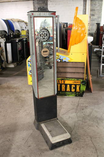 Peerless Coin Operated Ticket Penny Scale