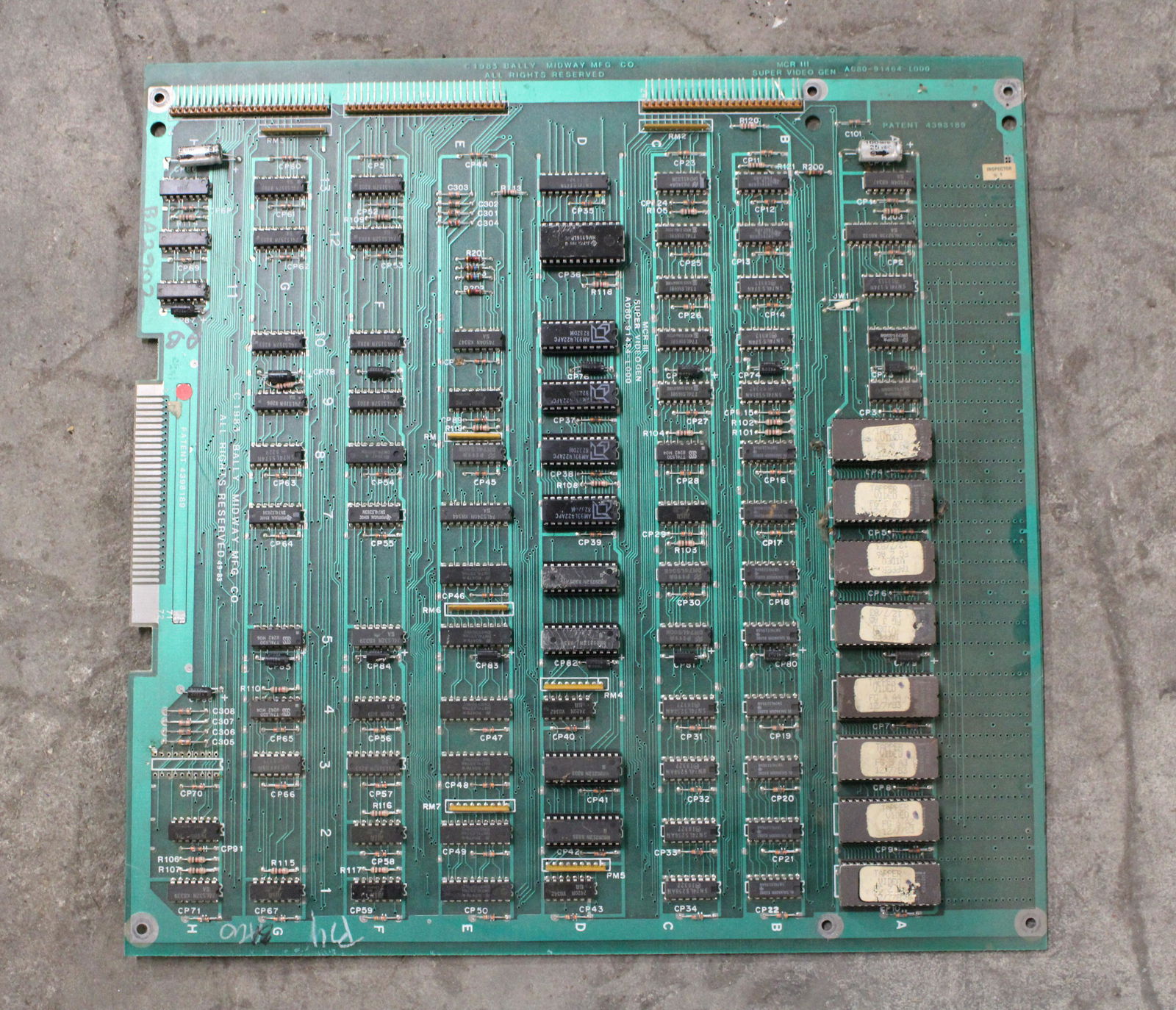 Bally Midway Tapper Arcade Game Board (#0332) on Jun 09, 2022 | Jaybird ...