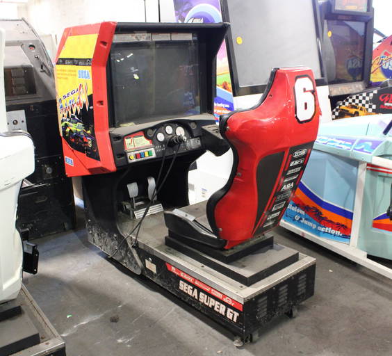 Sega Super Gt Sit Down Arcade
