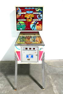 Super Star Pinball Machine By Briarwood Brunswick