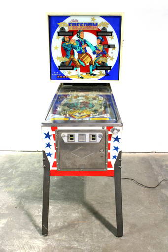Bally Freedom Coin Op Pinball Machine