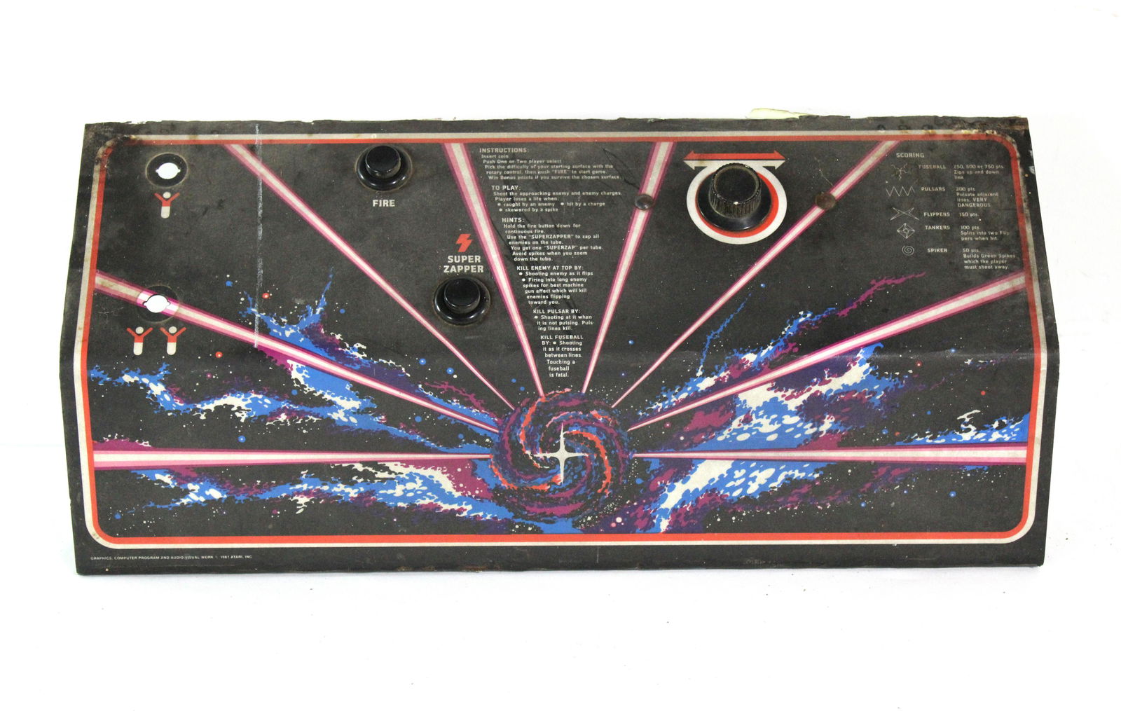 Atari Tempest Arcade Game Control Panel (#0458) on Jul 07, 2022 ...